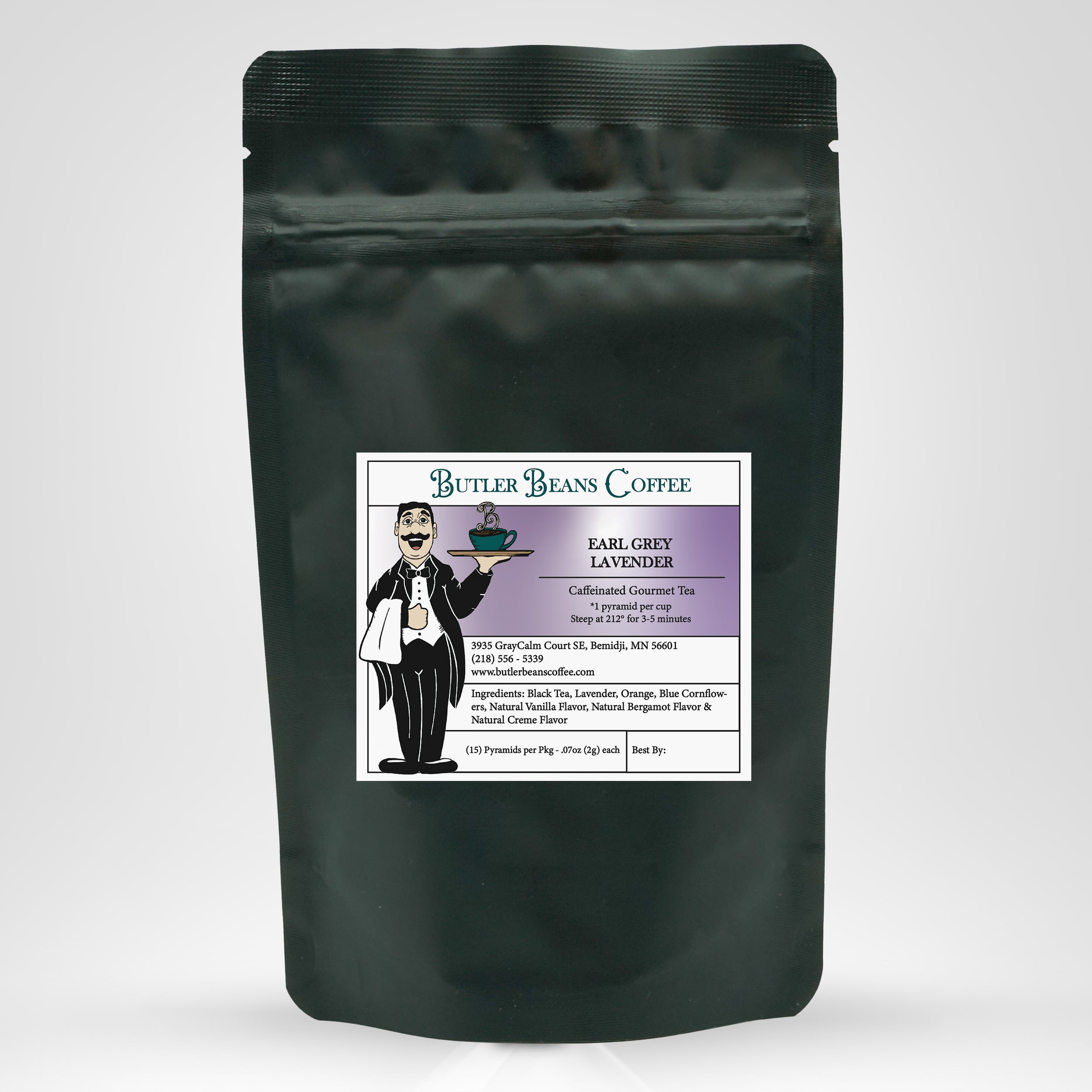 Earl Grey Lavender Tea – Butler Beans Coffee